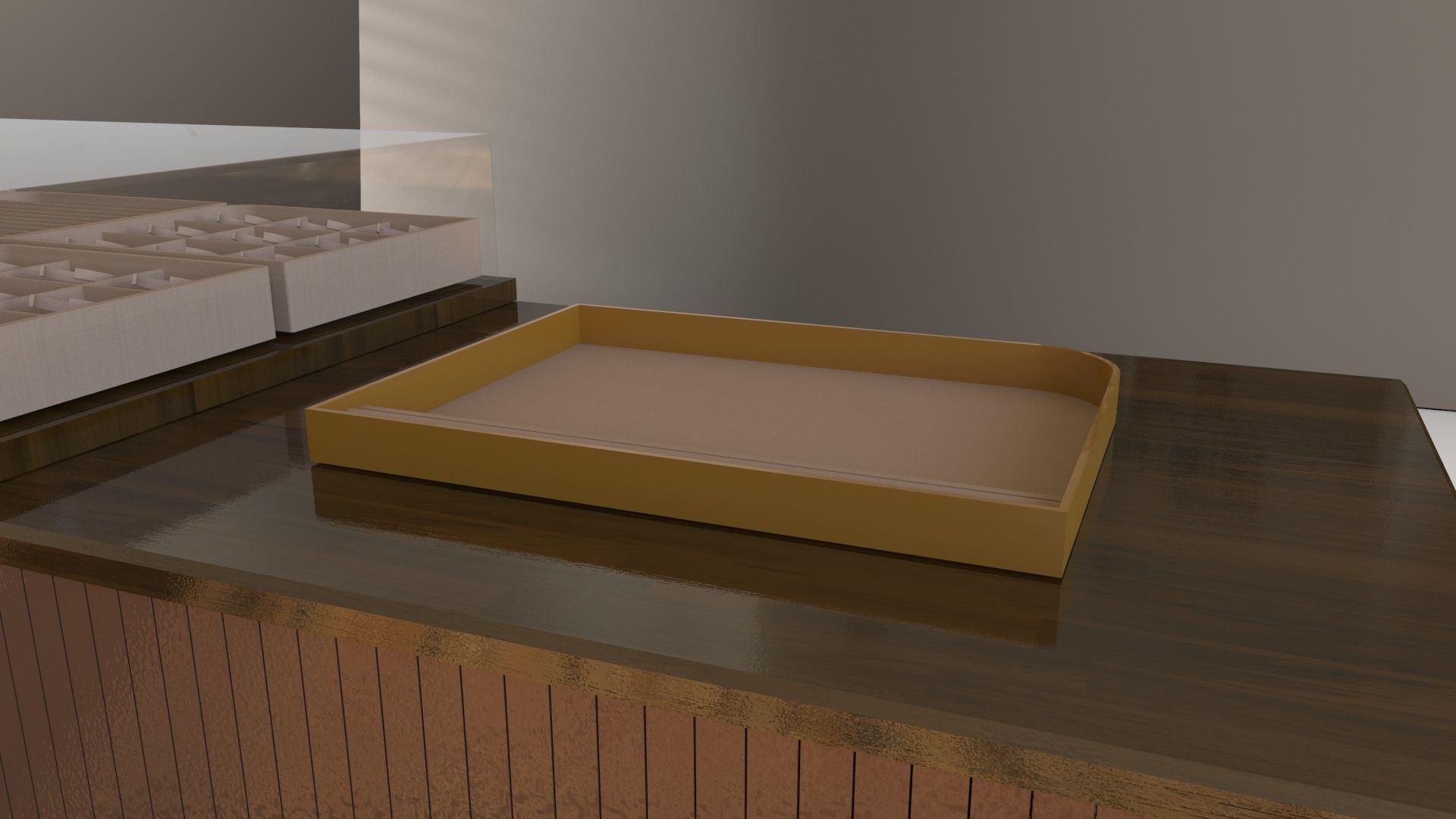 Visual Design-Tray 3D model | CGTrader