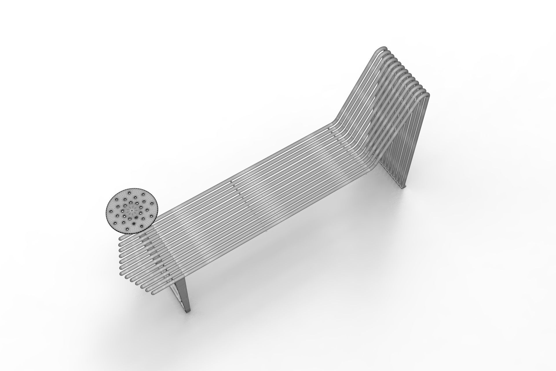 3D model Infinity Seating VR / AR / low-poly | CGTrader