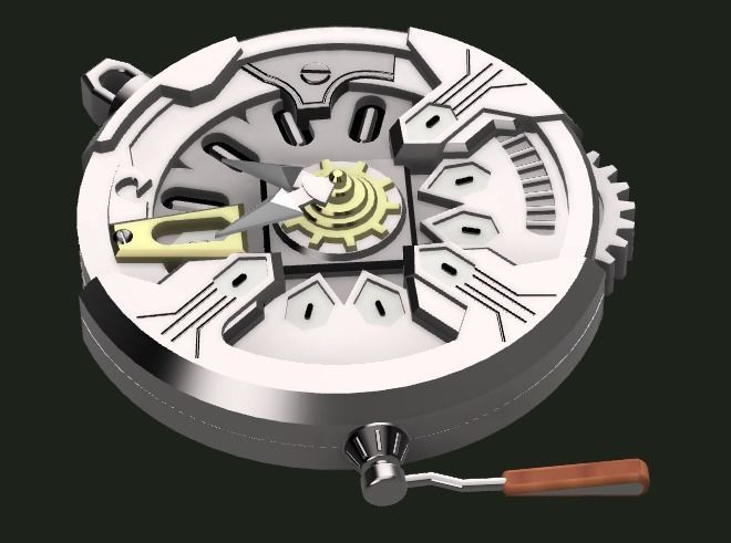 Arcane League of Legends - Ekko stopwatch 3D model 3D printable | CGTrader