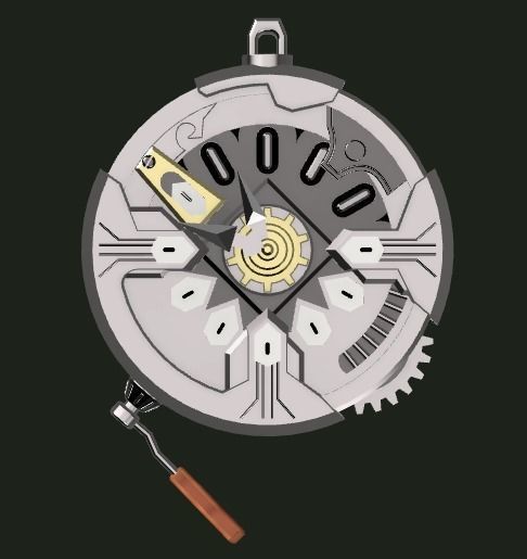 Arcane League of Legends - Ekko stopwatch 3D model 3D printable | CGTrader