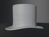 3D model Top Hat Photorealistic PBR VR / AR / low-poly | CGTrader