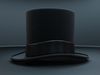 3D model Top Hat Photorealistic PBR VR / AR / low-poly | CGTrader