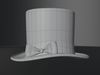 3D model Top Hat Photorealistic PBR VR / AR / low-poly | CGTrader