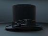 3D model Top Hat Photorealistic PBR VR / AR / low-poly | CGTrader