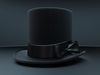 3D model Top Hat Photorealistic PBR VR / AR / low-poly | CGTrader