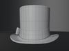 3D model Top Hat Photorealistic PBR VR / AR / low-poly | CGTrader