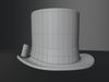 3D model Top Hat Photorealistic PBR VR / AR / low-poly | CGTrader