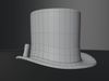 3D model Top Hat Photorealistic PBR VR / AR / low-poly | CGTrader