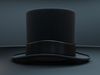 3D model Top Hat Photorealistic PBR VR / AR / low-poly | CGTrader