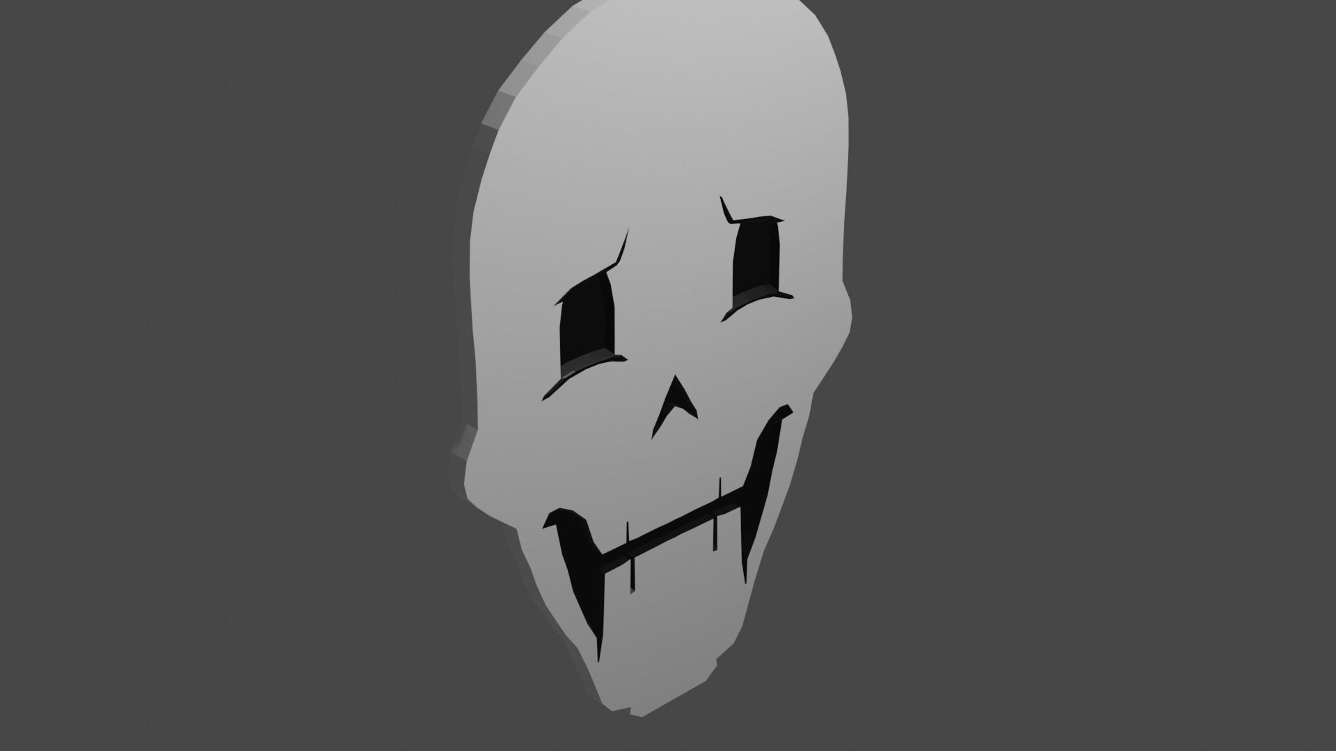 3D model Papyrus skull VR / AR / low-poly | CGTrader