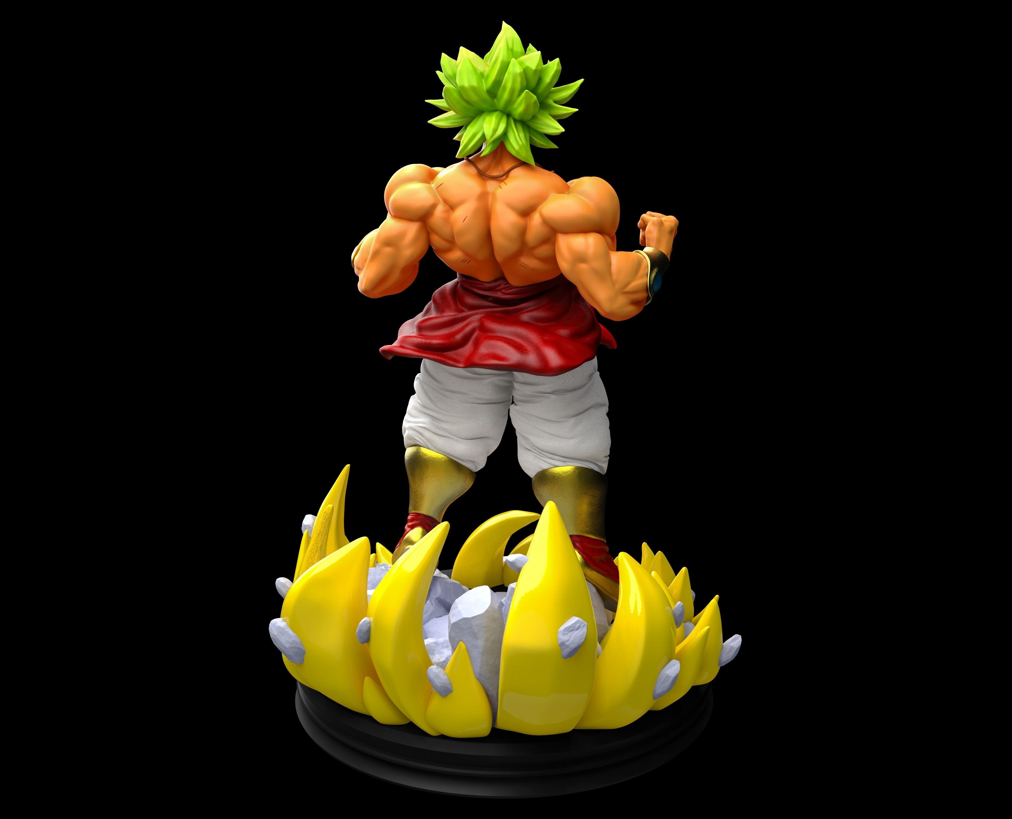 BROLY DRAGON BALL 3D model 3D printable | CGTrader