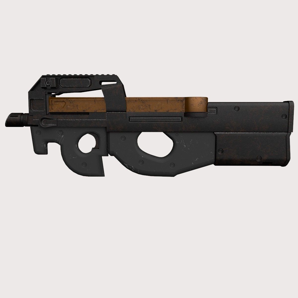 3D model FN P90 RIFLE VR / AR / low-poly animated | CGTrader