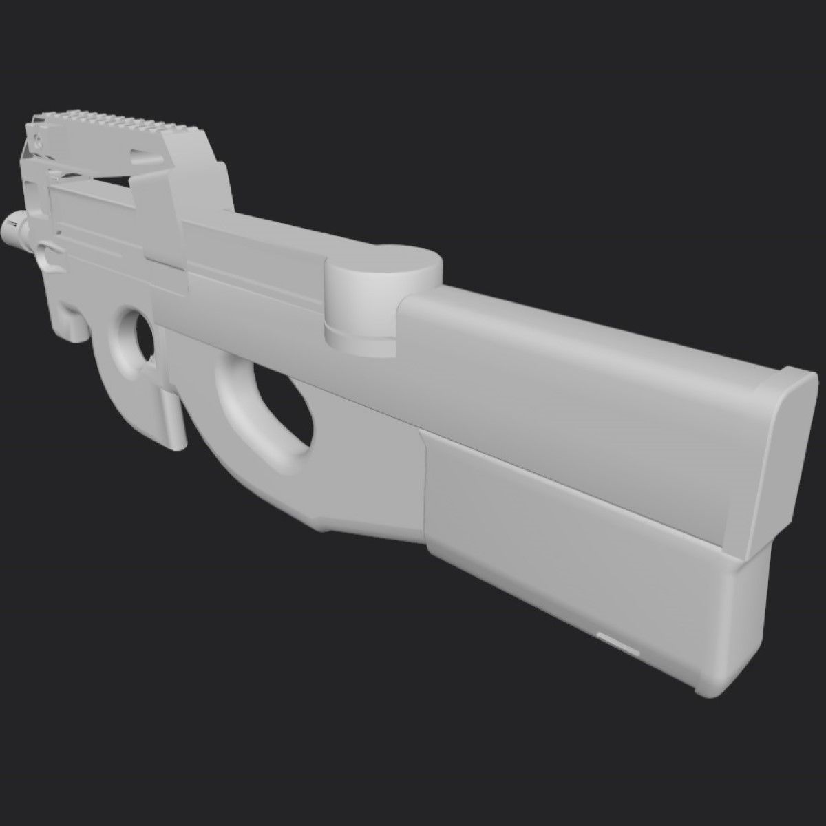 3D model FN P90 RIFLE VR / AR / low-poly animated | CGTrader