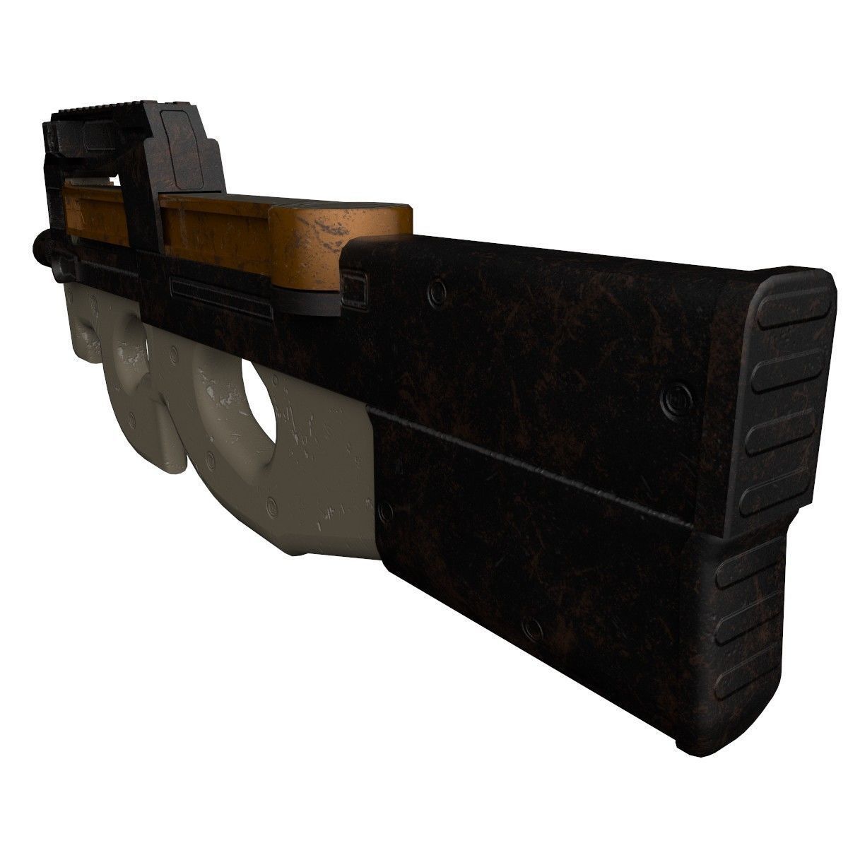 3D model FN P90 RIFLE VR / AR / low-poly animated | CGTrader