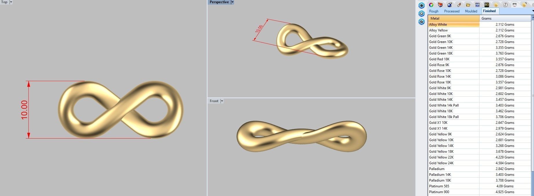 INFINITY NEW CUBAN LINK CHAIN 10 MM WIDE 3D model 3D printable | CGTrader