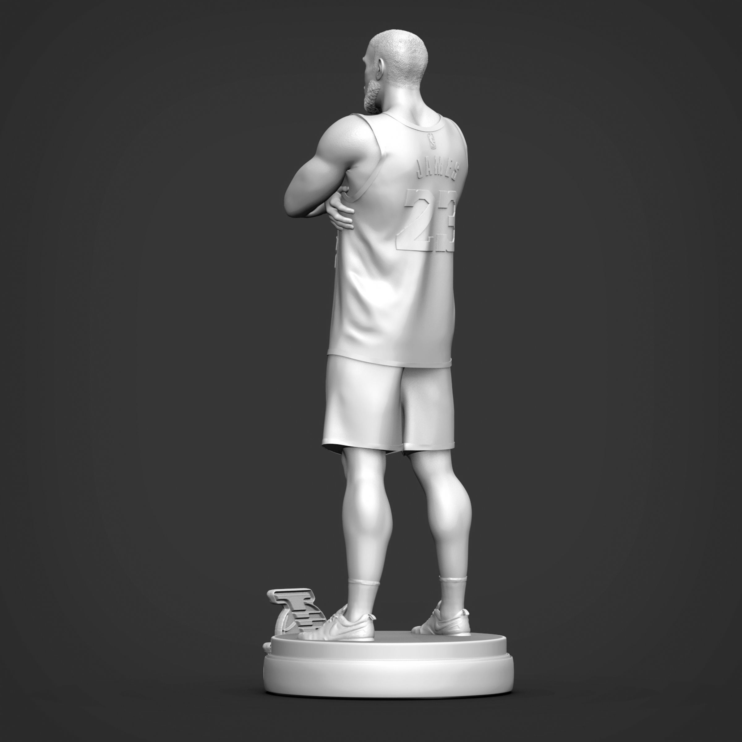 LeBron James 3D Printable 4S 3D model 3D printable | CGTrader
