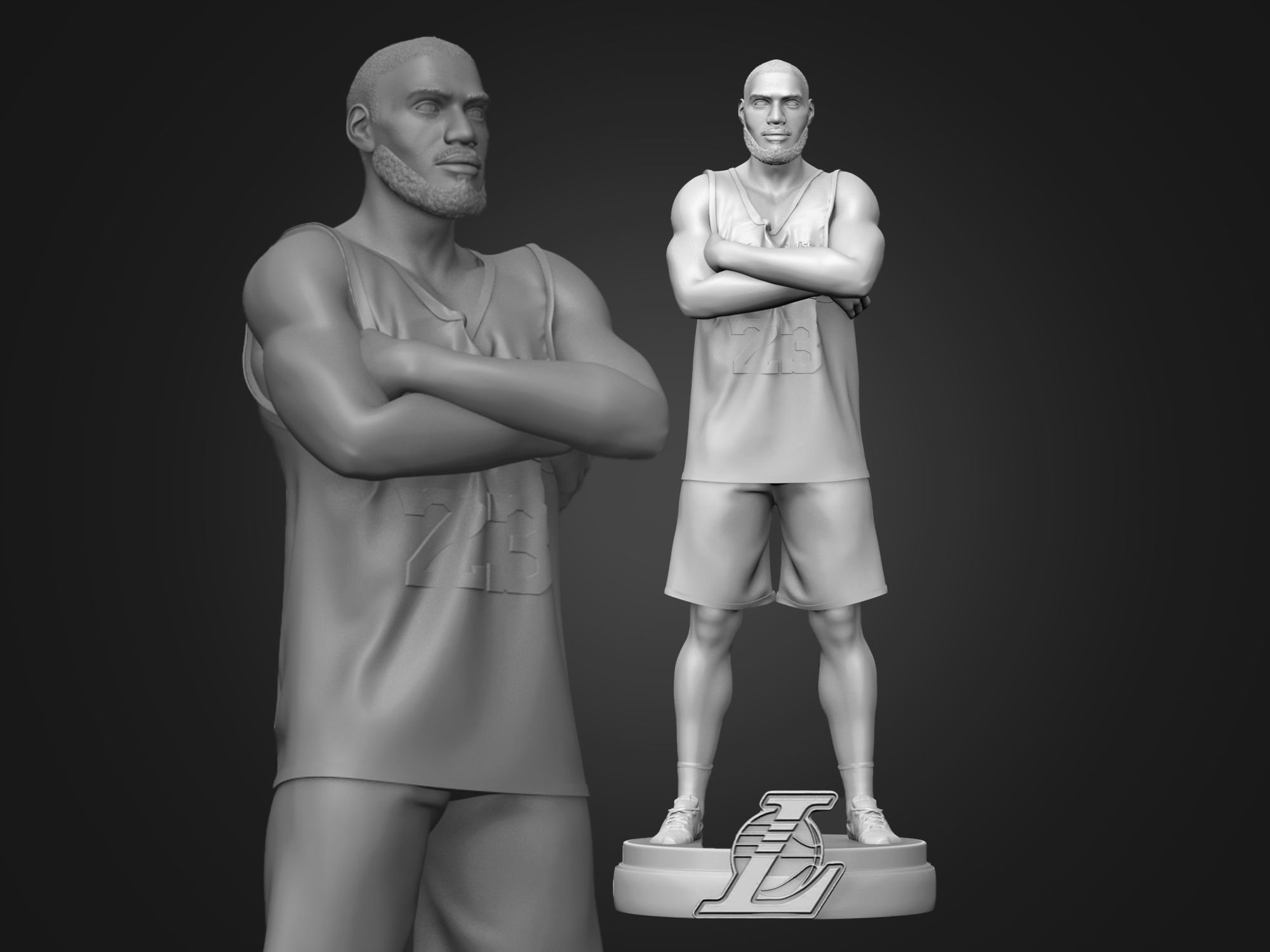 LeBron James 3D Printable 4S 3D model 3D printable | CGTrader