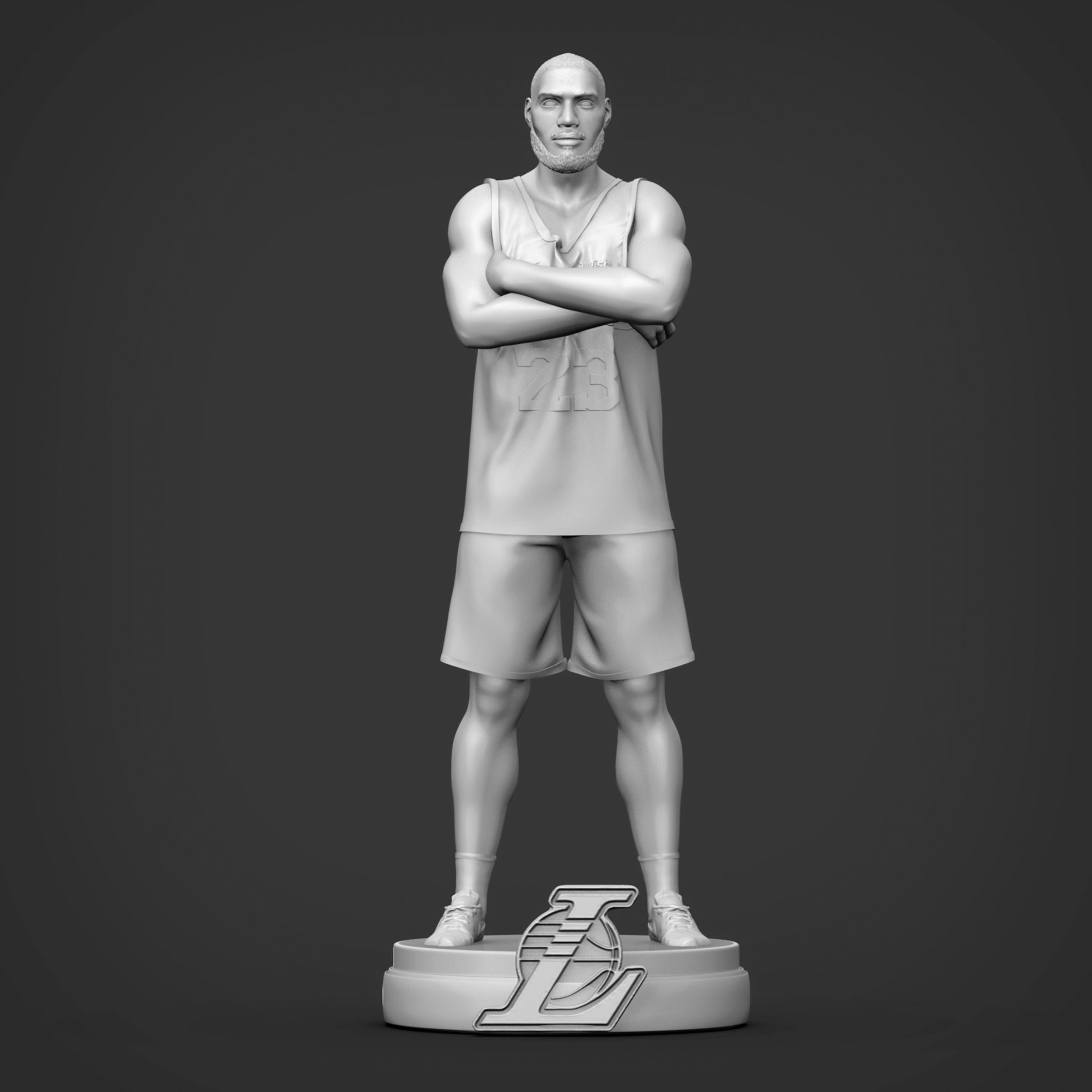 LeBron James 3D Printable 4S 3D model 3D printable | CGTrader
