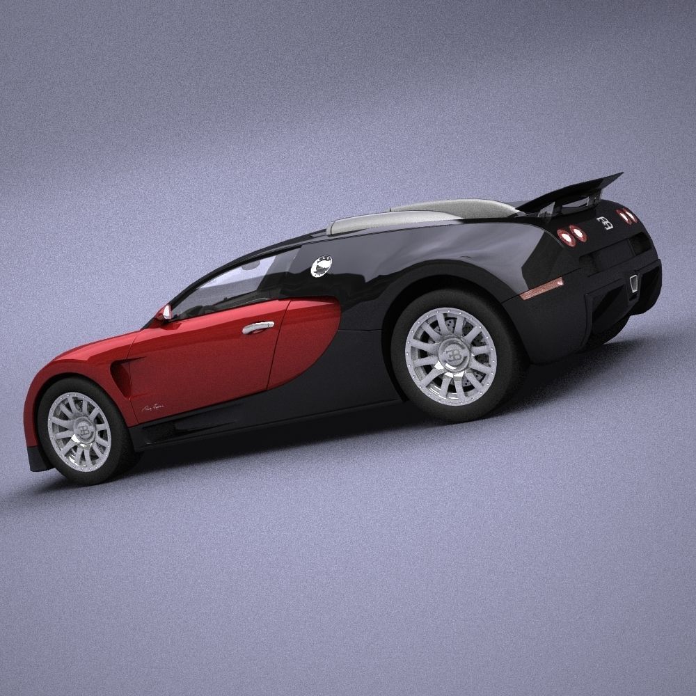 Bugatti Veyron model in Lightwave 3D 3D model | CGTrader
