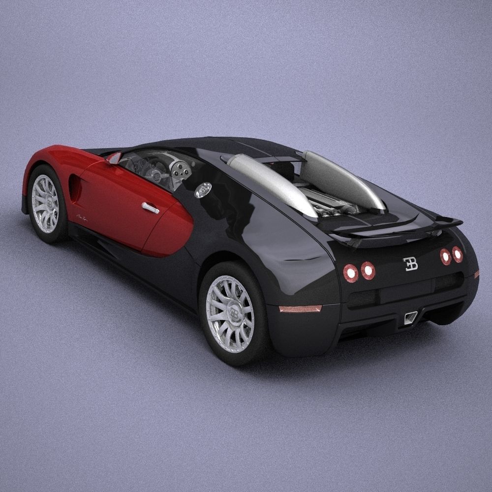 Bugatti Veyron model in Lightwave 3D 3D model | CGTrader