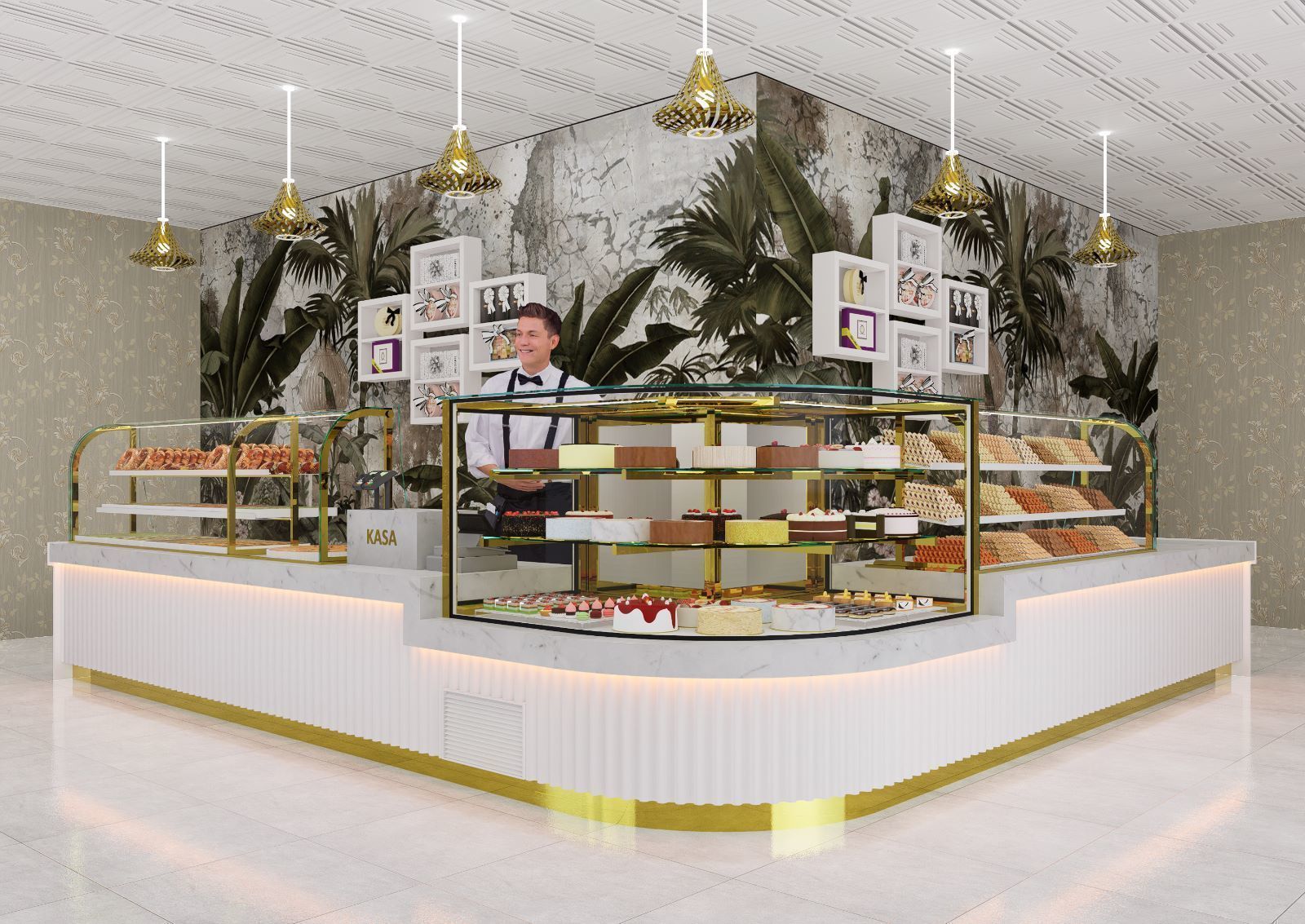 patisserie bakery 3D model | CGTrader