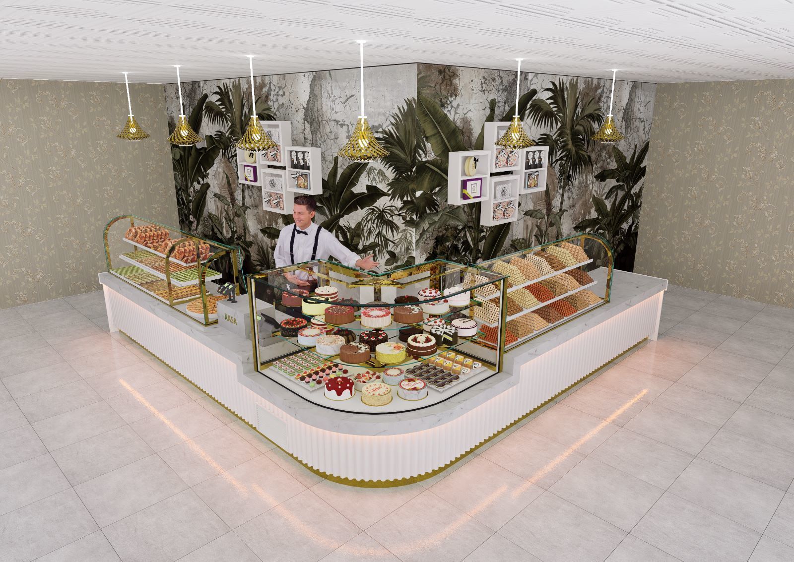 patisserie bakery 3D model | CGTrader