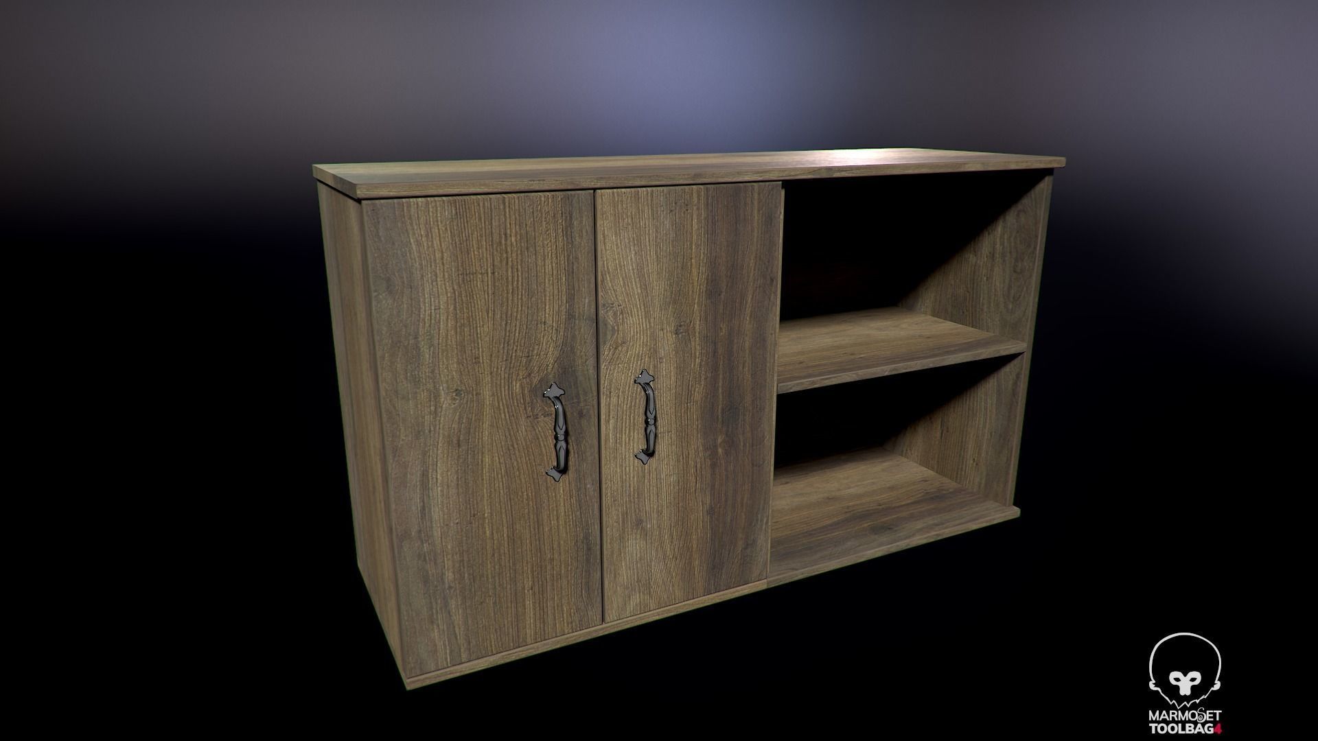 3D Model Collection Wooden Furniture Set VR / AR / low-poly | CGTrader