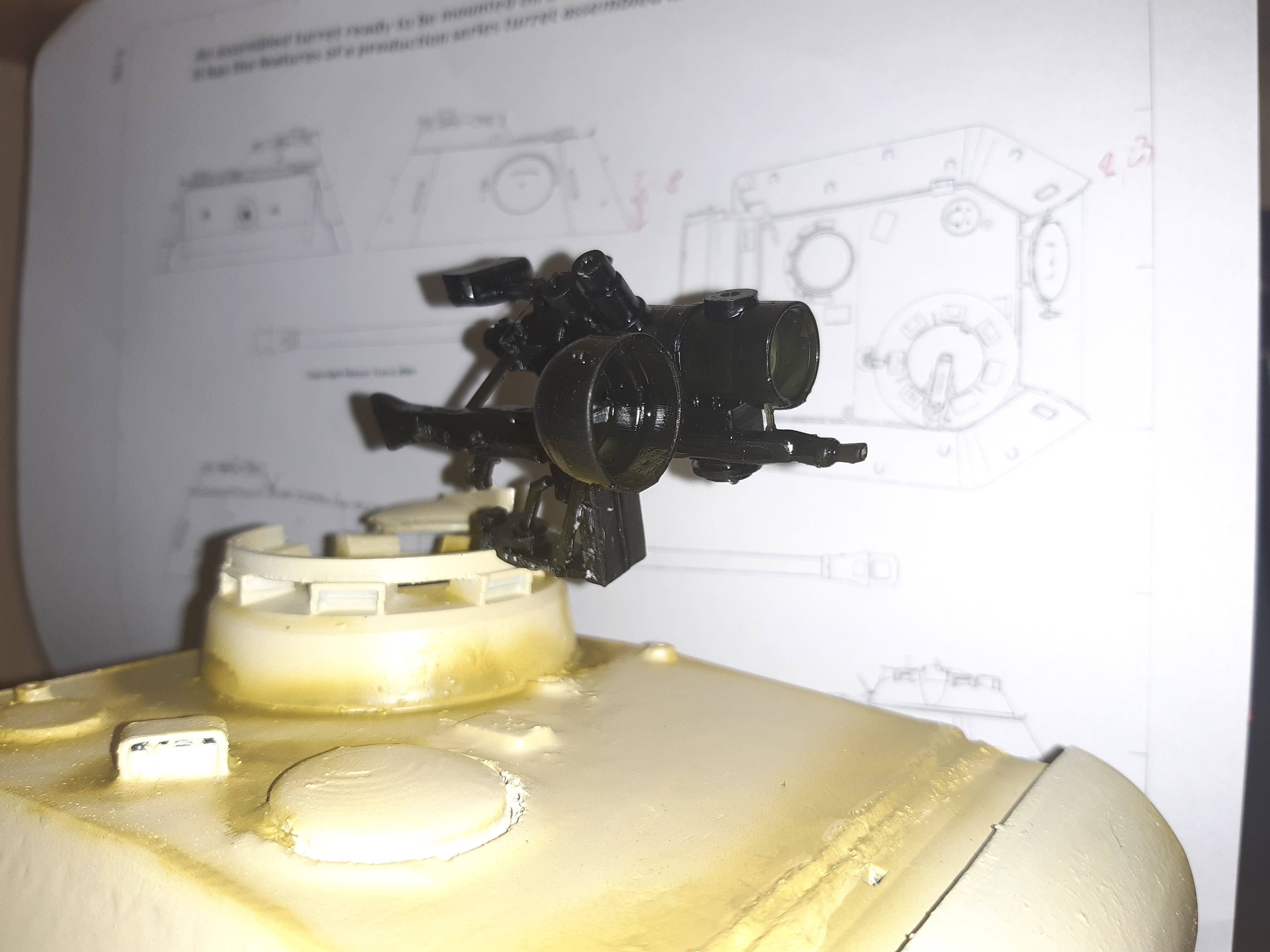 2 German INFRA RED system PUMA FG 1250 and SPERBER for rc tank 3D model ...
