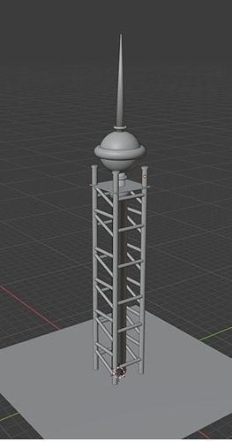 Linghting Rod 3D model | CGTrader