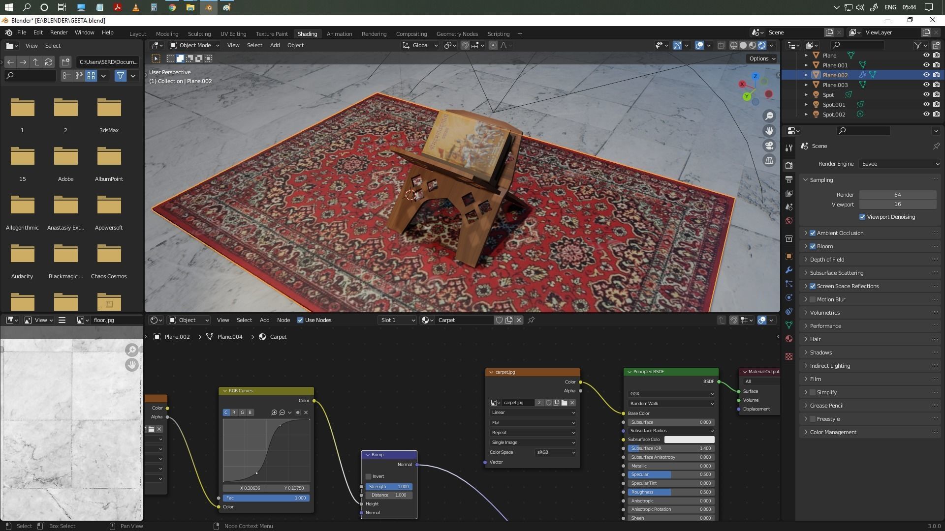 3D model Bhagavad gita With Stand 3D Model Hindu Bhagavad gita VR / AR ...