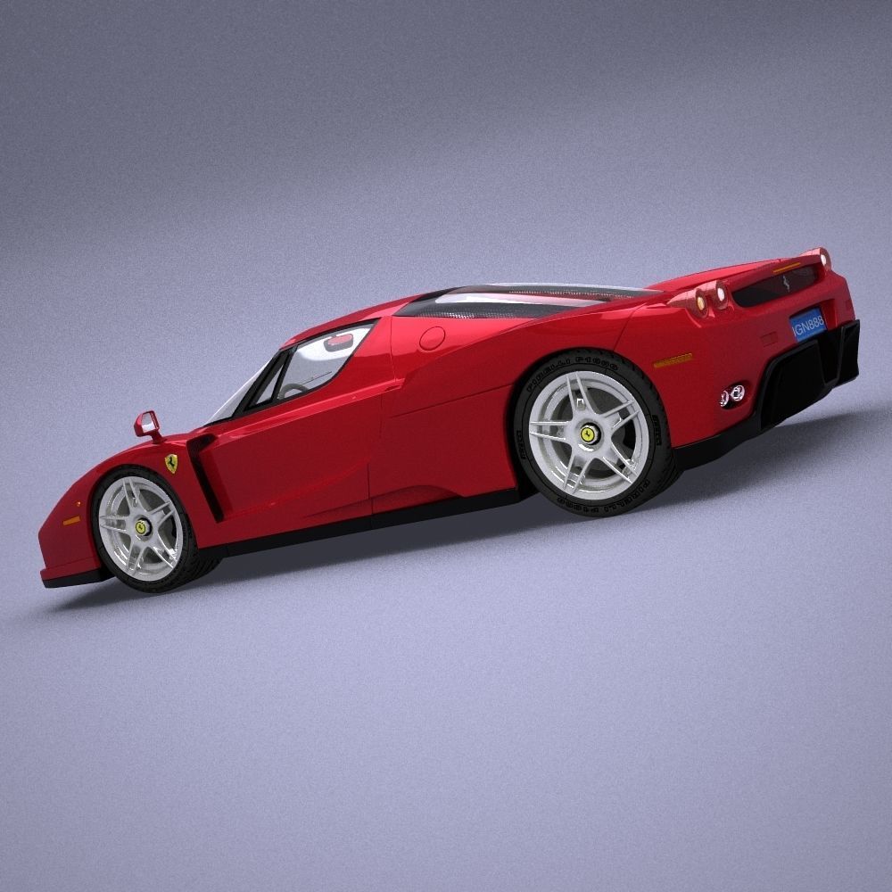 Ferrari Enzo model in Lightwave 3D 3D model | CGTrader