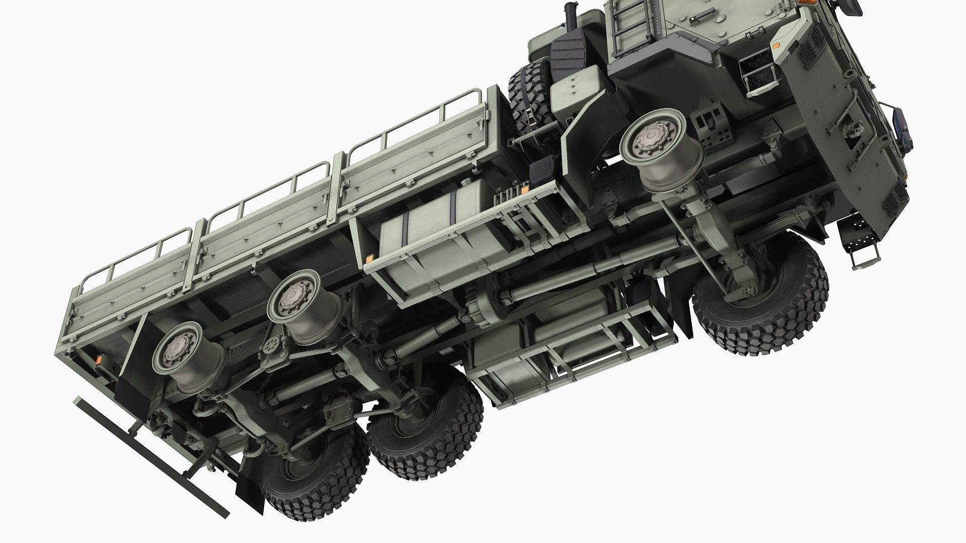 Military truck MAN HX61 Armor 3D model | CGTrader