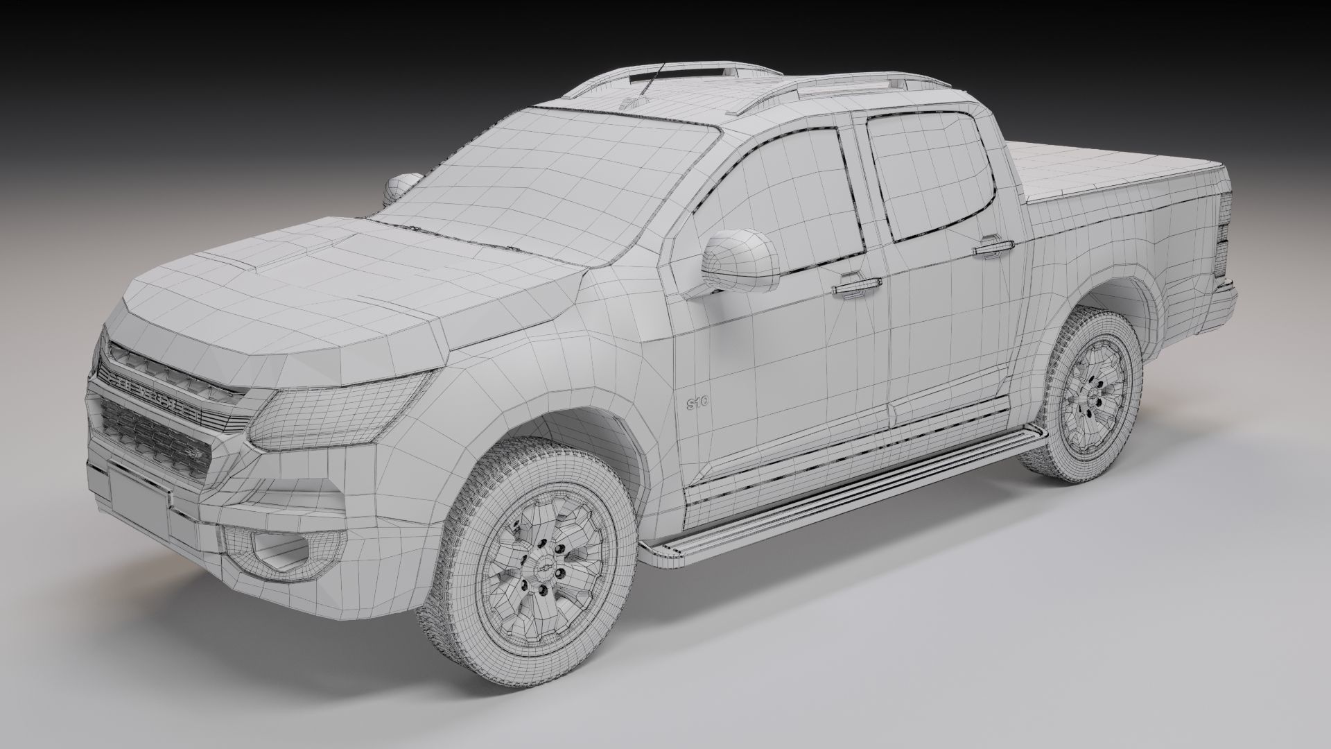 Chevrolet S10 3D model | CGTrader