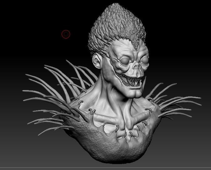 3D model Ryuk Model Bust 3D VR / AR / low-poly | CGTrader