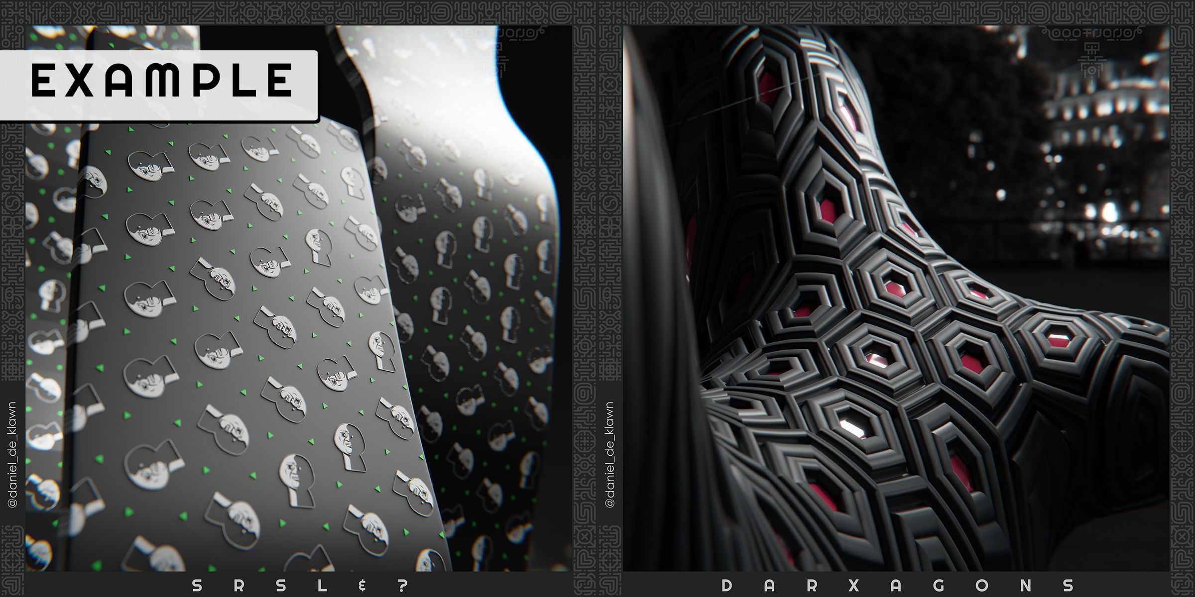 16in1 Procedural Hexagon Patterns for Blender Texture | CGTrader