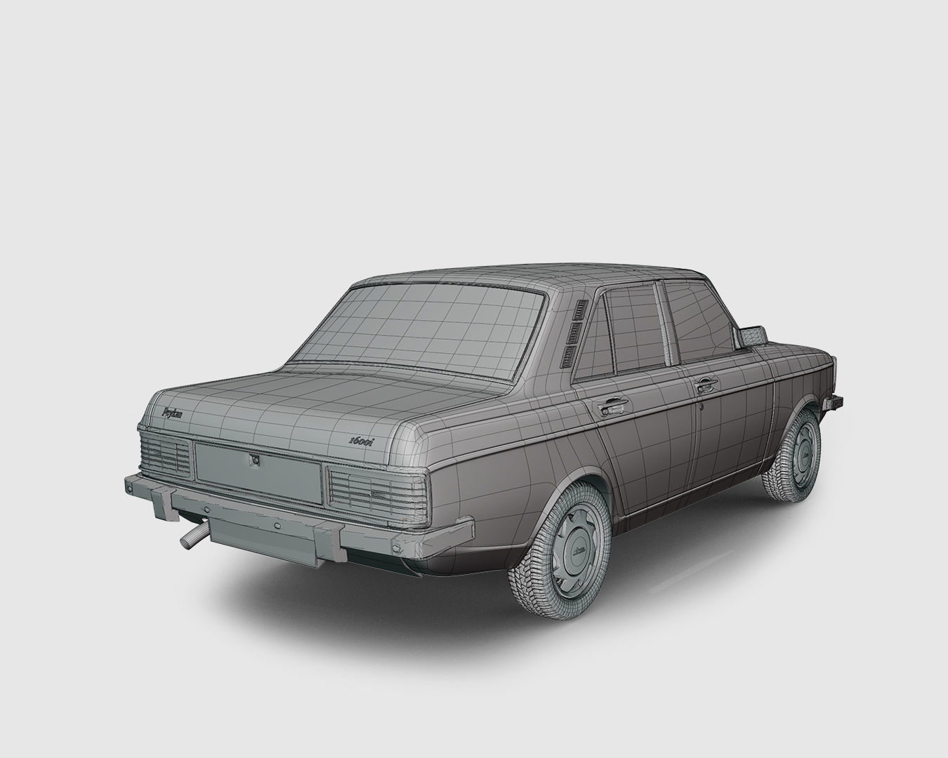 Iran Khodro Paykan 3D model | CGTrader