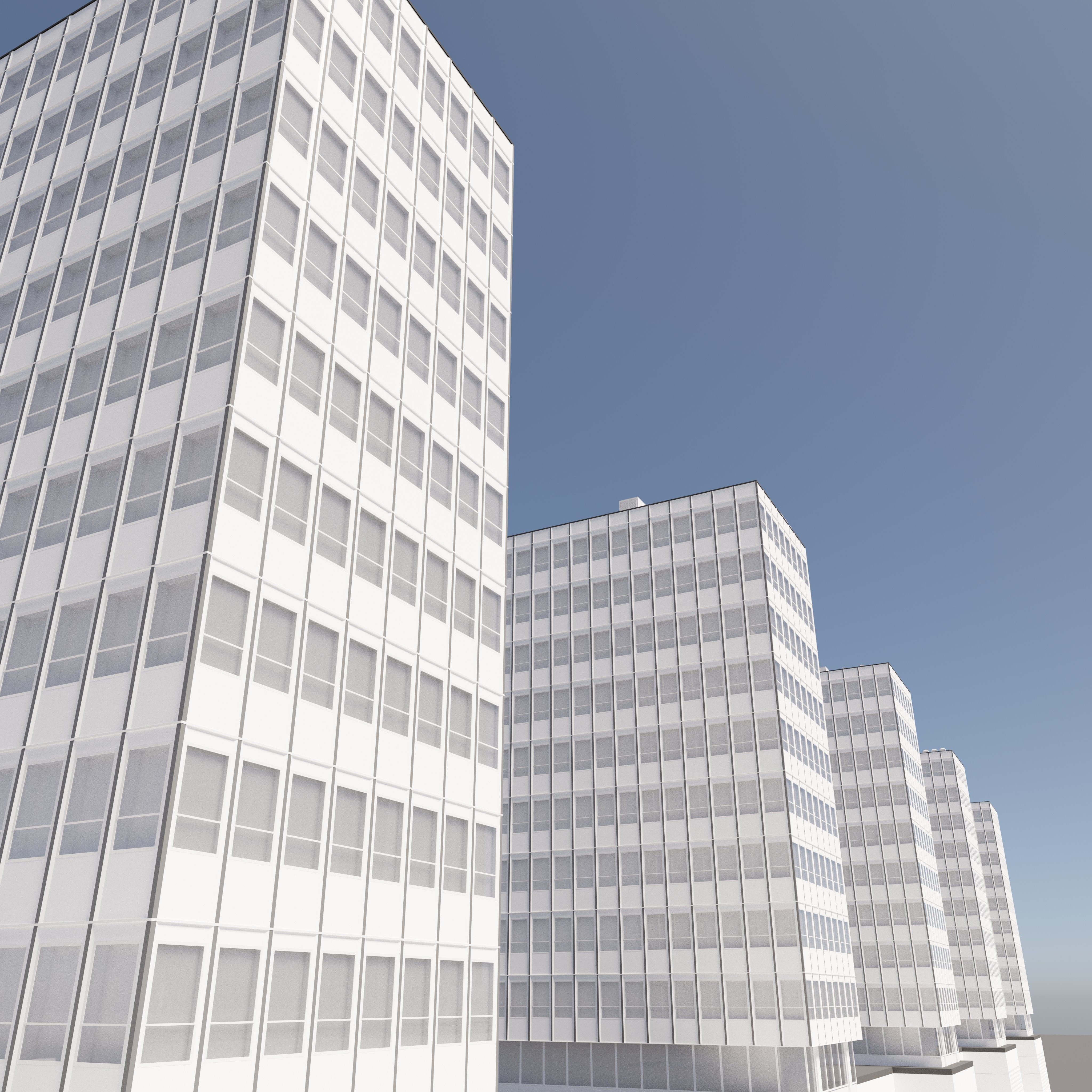 NH Buildings 3D model | CGTrader
