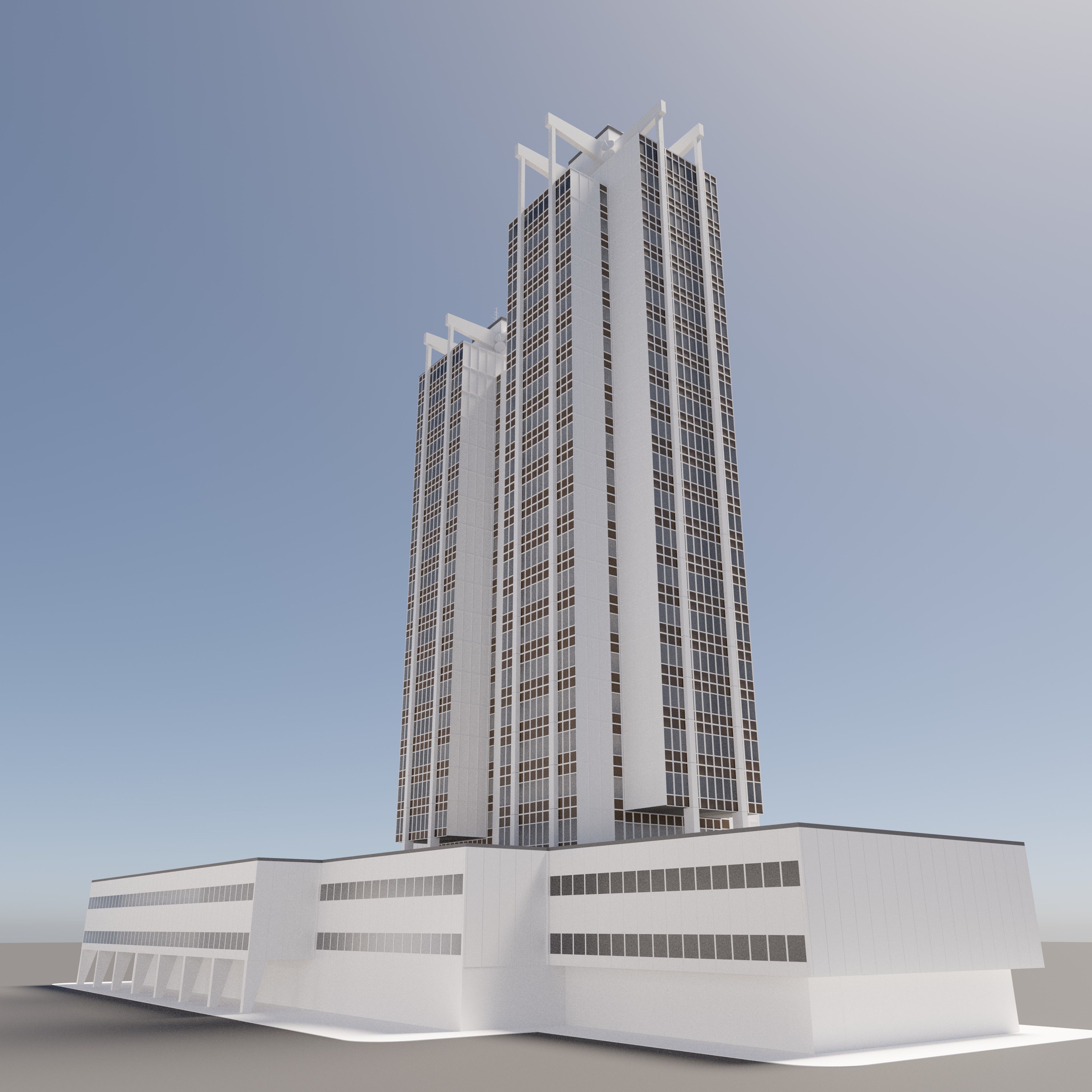 NH Buildings 3D model | CGTrader
