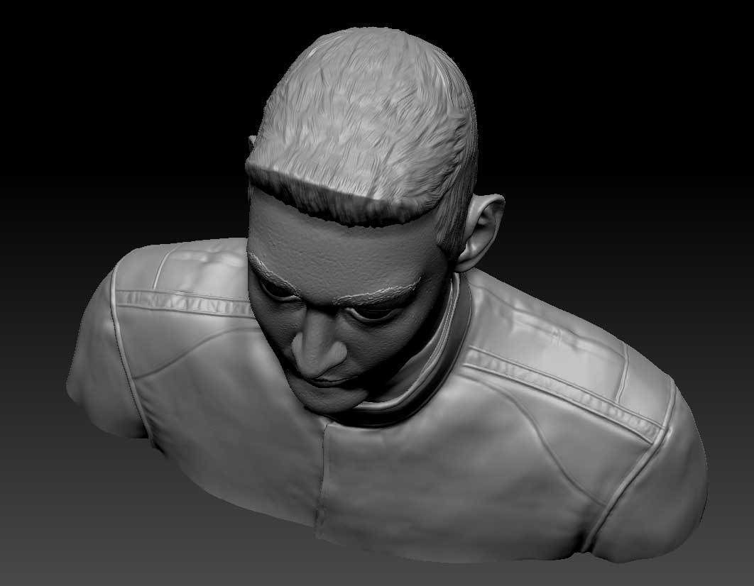 George Russell 3D model 3D printable | CGTrader