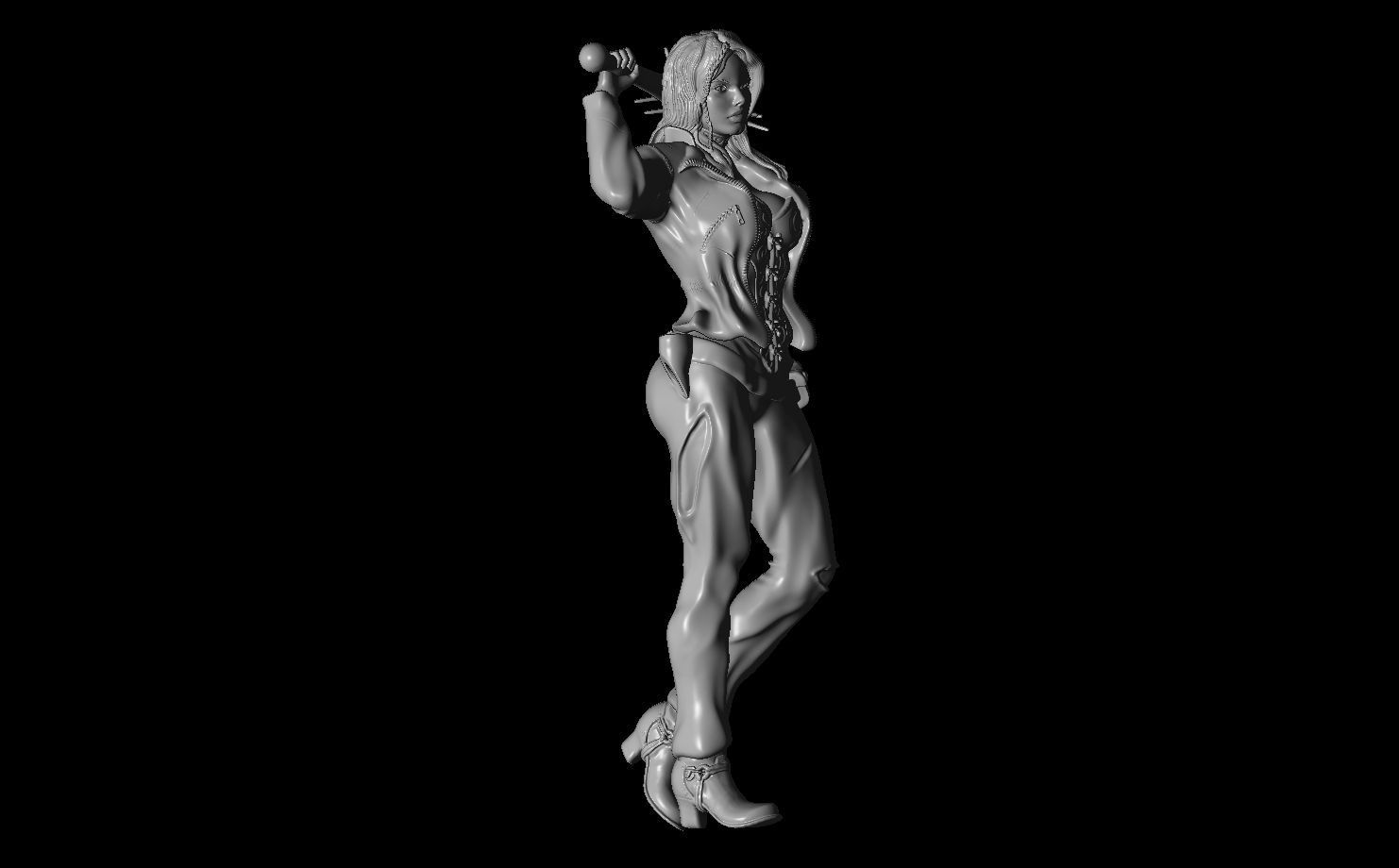 Walking Dead Survivor Edna 3D model 3D printable | CGTrader