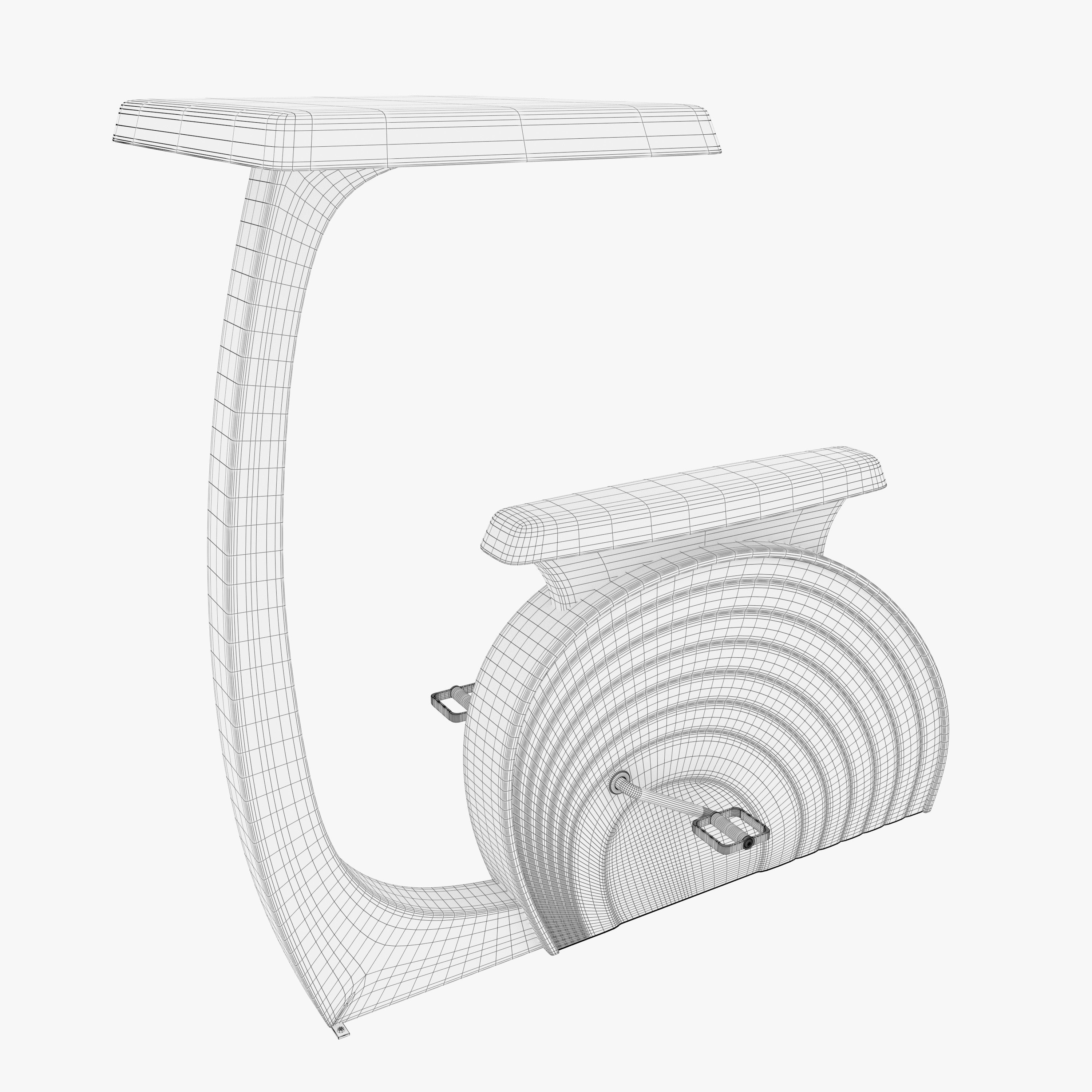 Fast food exercise bike 3D model | CGTrader