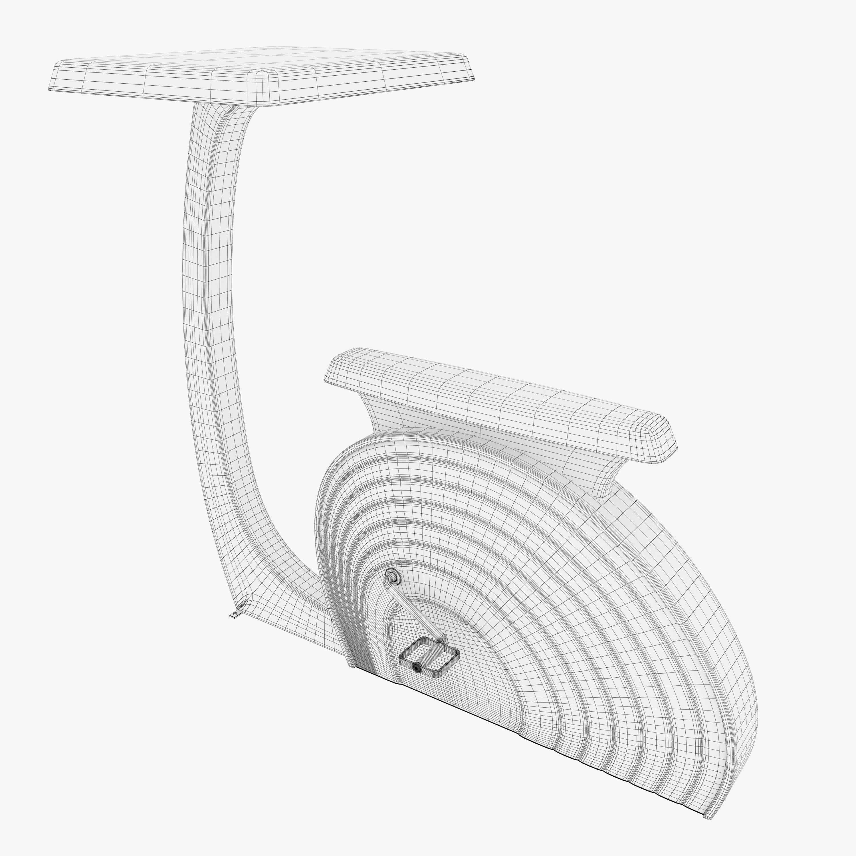 Fast food exercise bike 3D model | CGTrader