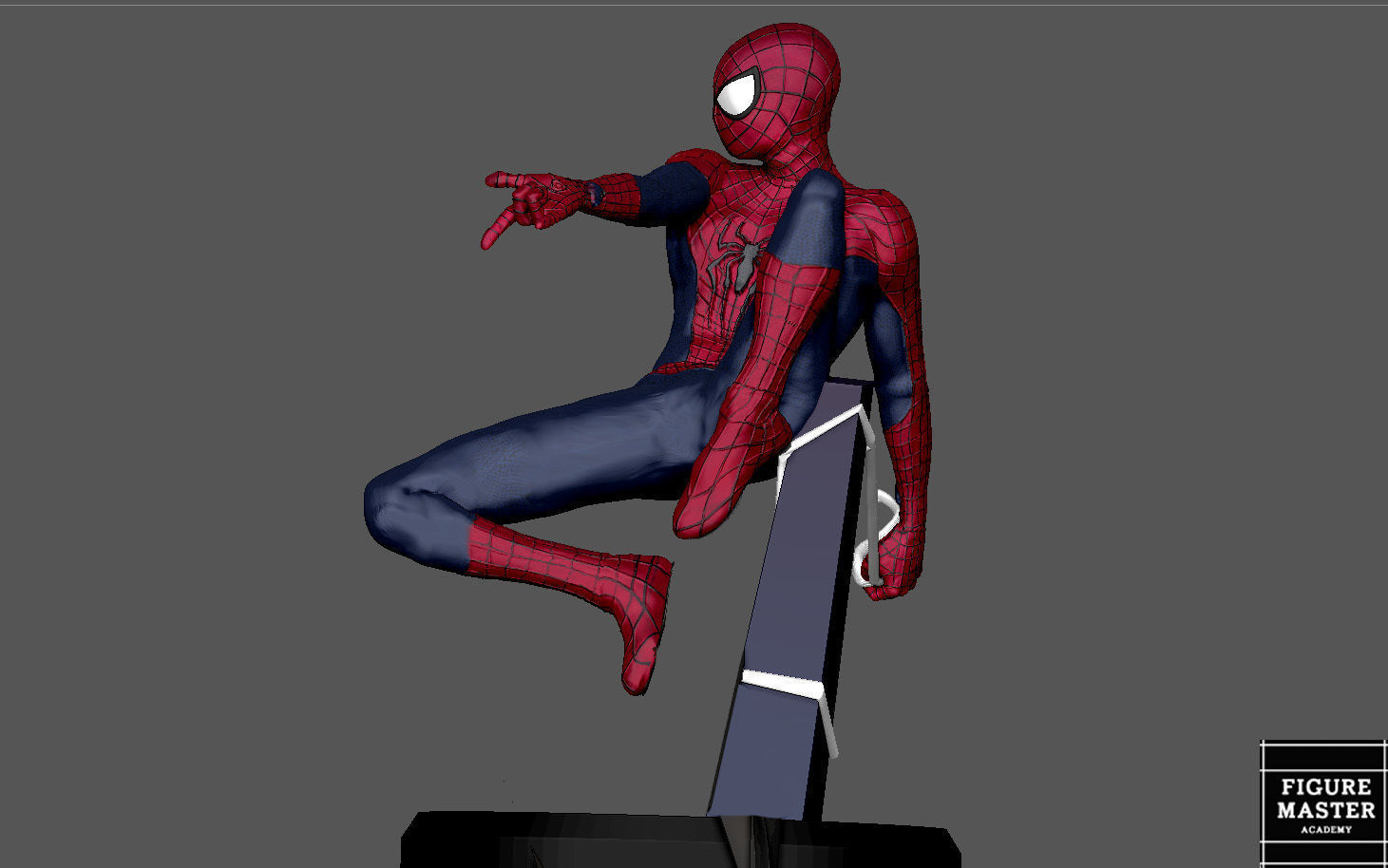 AMAZING SPIDERMAN POS SPIDER MAN NO WAY HOME ANDREW GARFIELD 3D model ...