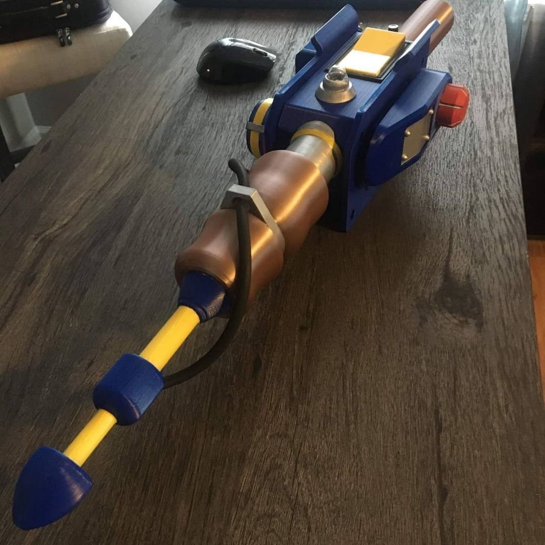 Real Ghostbusters Proton Pack Wand 3D model 3D printable | CGTrader