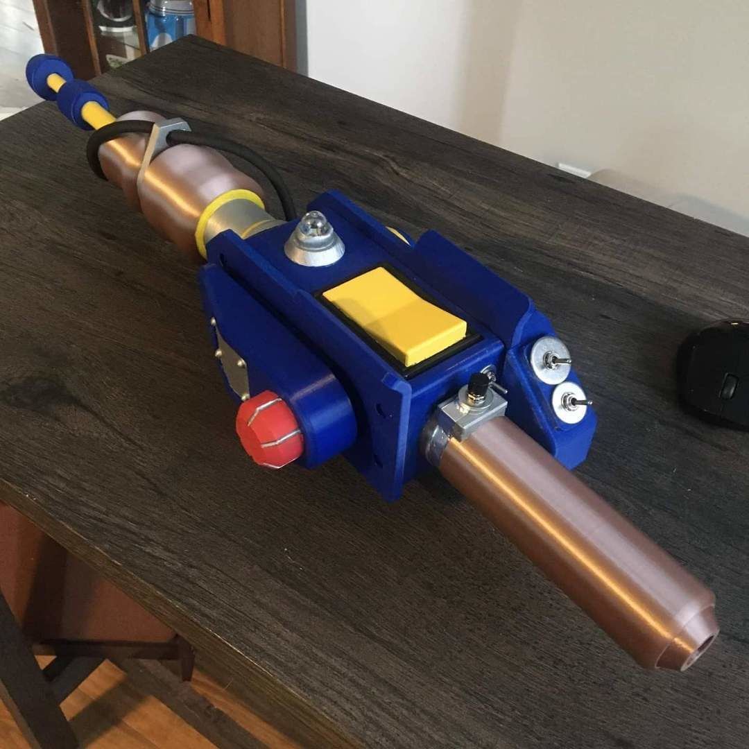 Real Ghostbusters Proton Pack Wand 3D model 3D printable | CGTrader