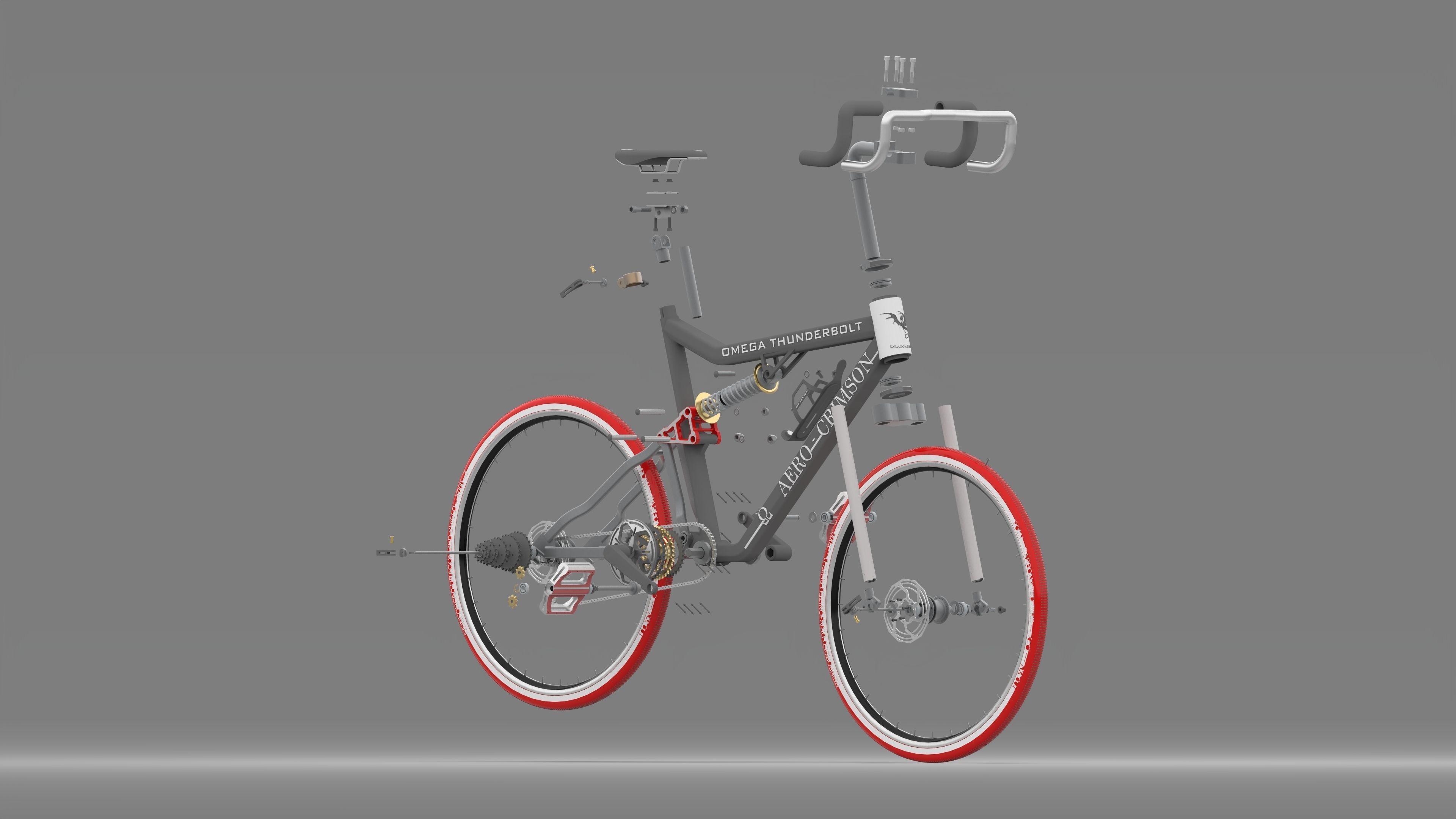 OMEGA BIKE CONCEPT 2021 3D model | CGTrader