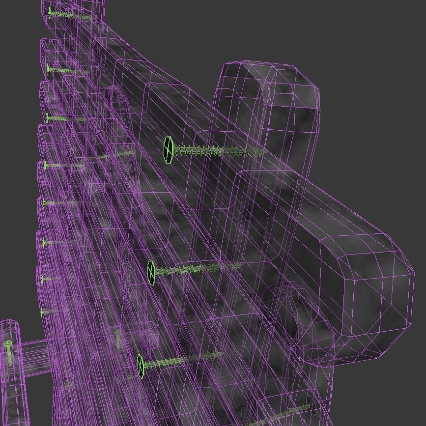 Edra Amare Round Table Polycarbonate Outdoor Chair 3D model | CGTrader