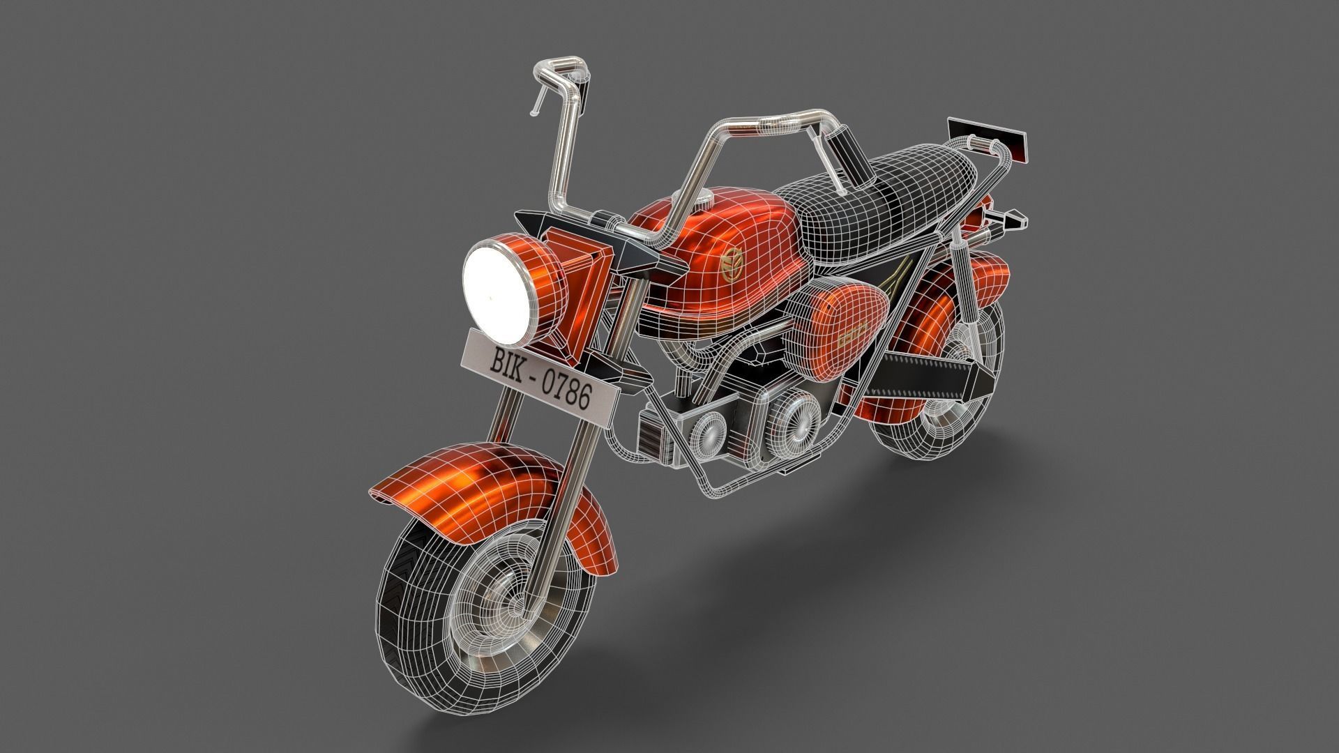 3D model Stylized Cartoon Bike VR / AR / low-poly | CGTrader