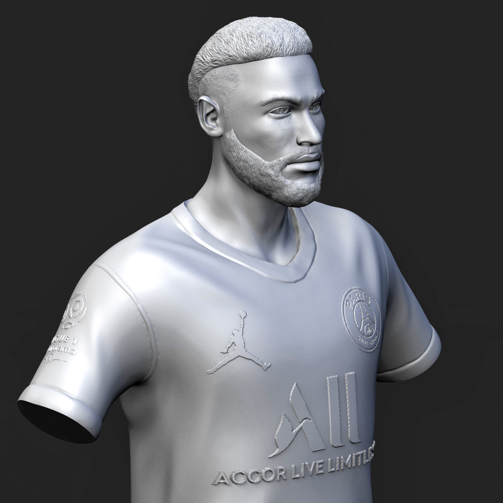 Neymar JR 3D Printable 3D model 3D printable | CGTrader