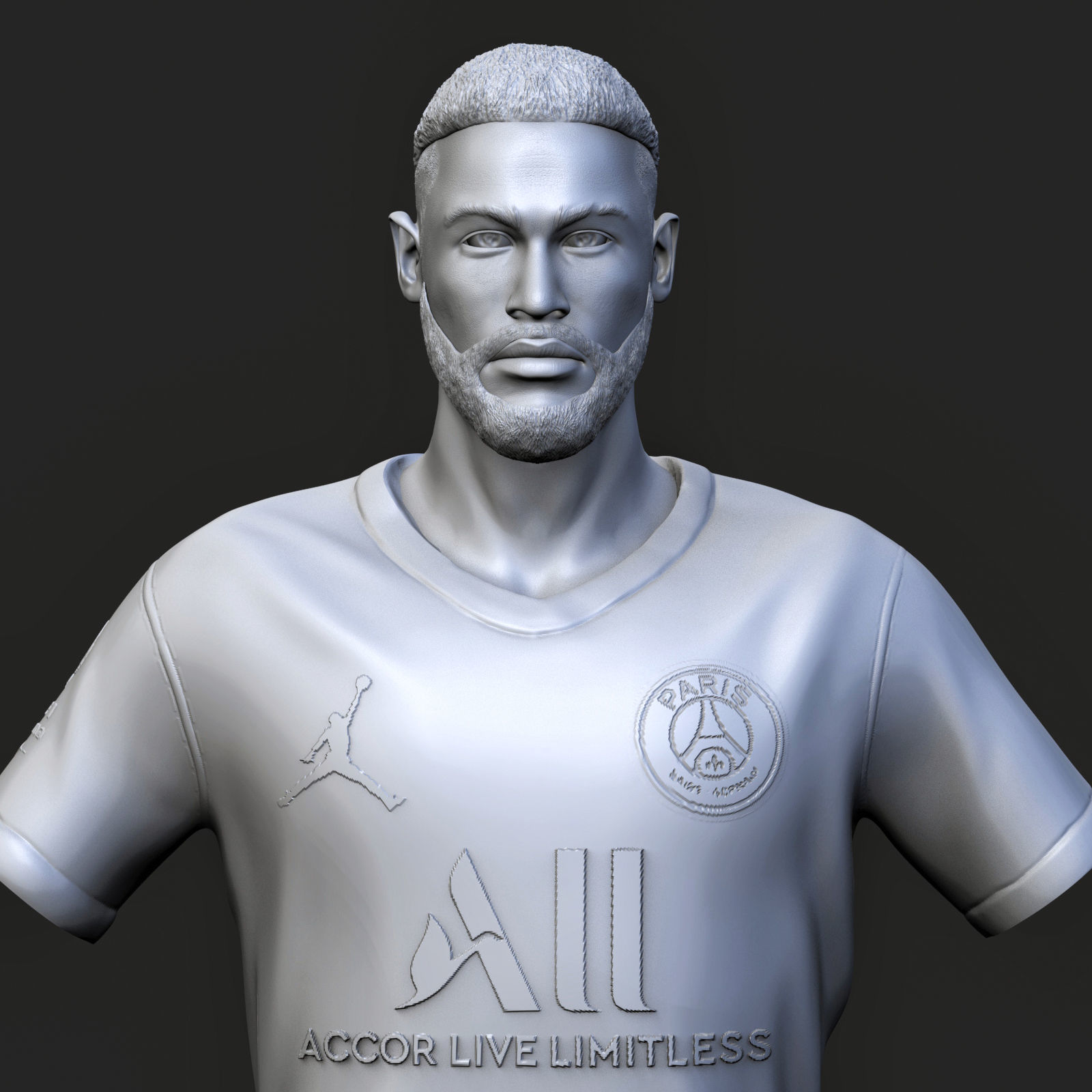 Neymar JR 3D Printable 3D model 3D printable | CGTrader